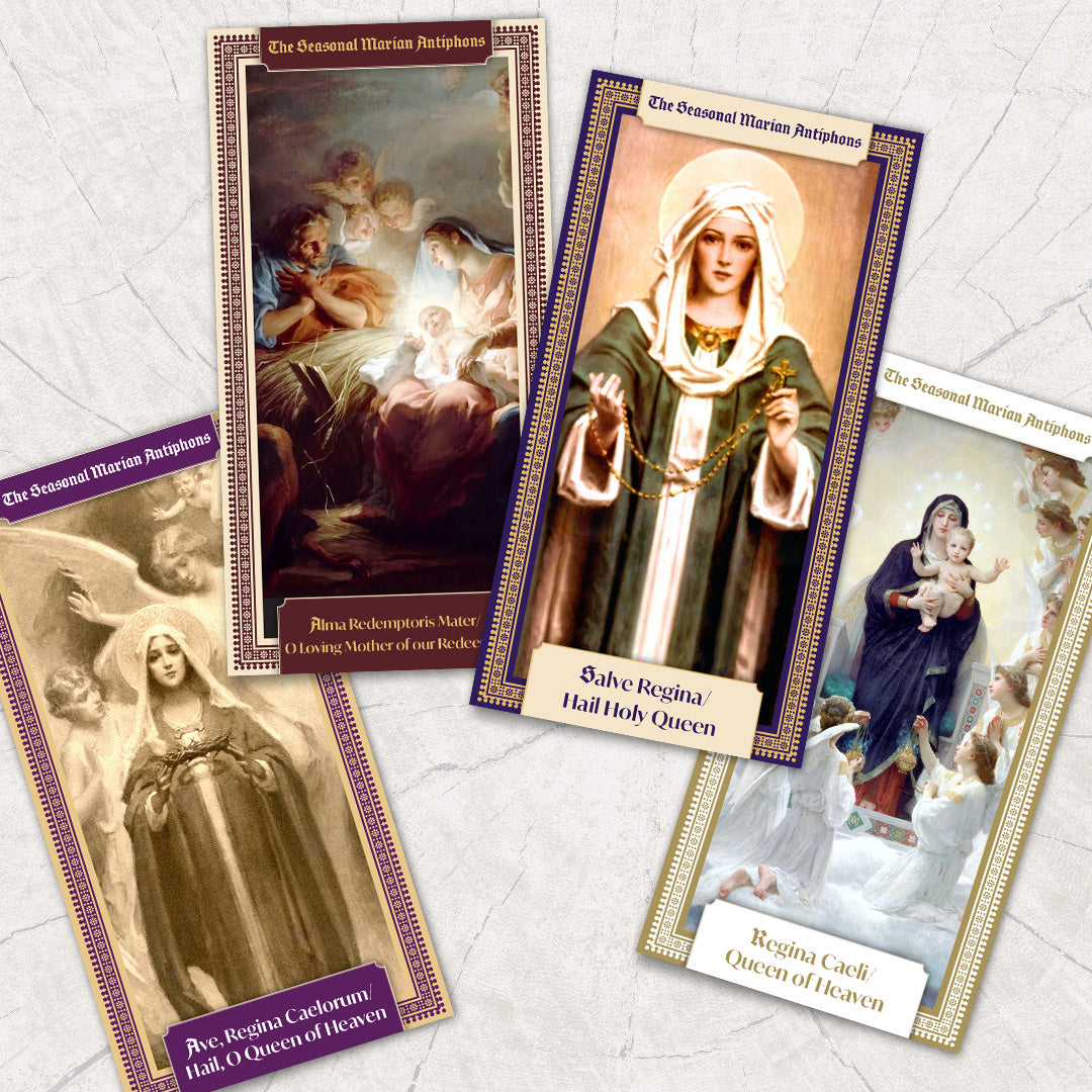 Alma Redemptoris Mater Card – The Retro