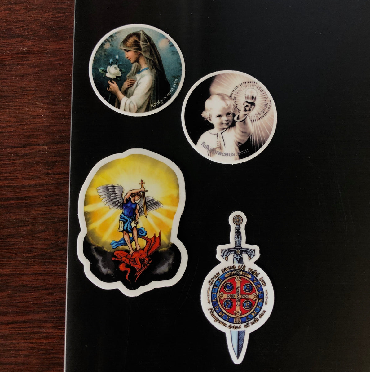 St. Michael the Archangel Sticker Decal – The Retro