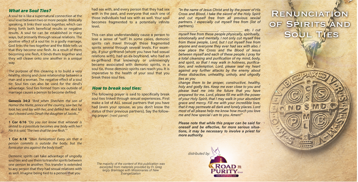 Renunciation of Spirits and Soul Ties – The Retro